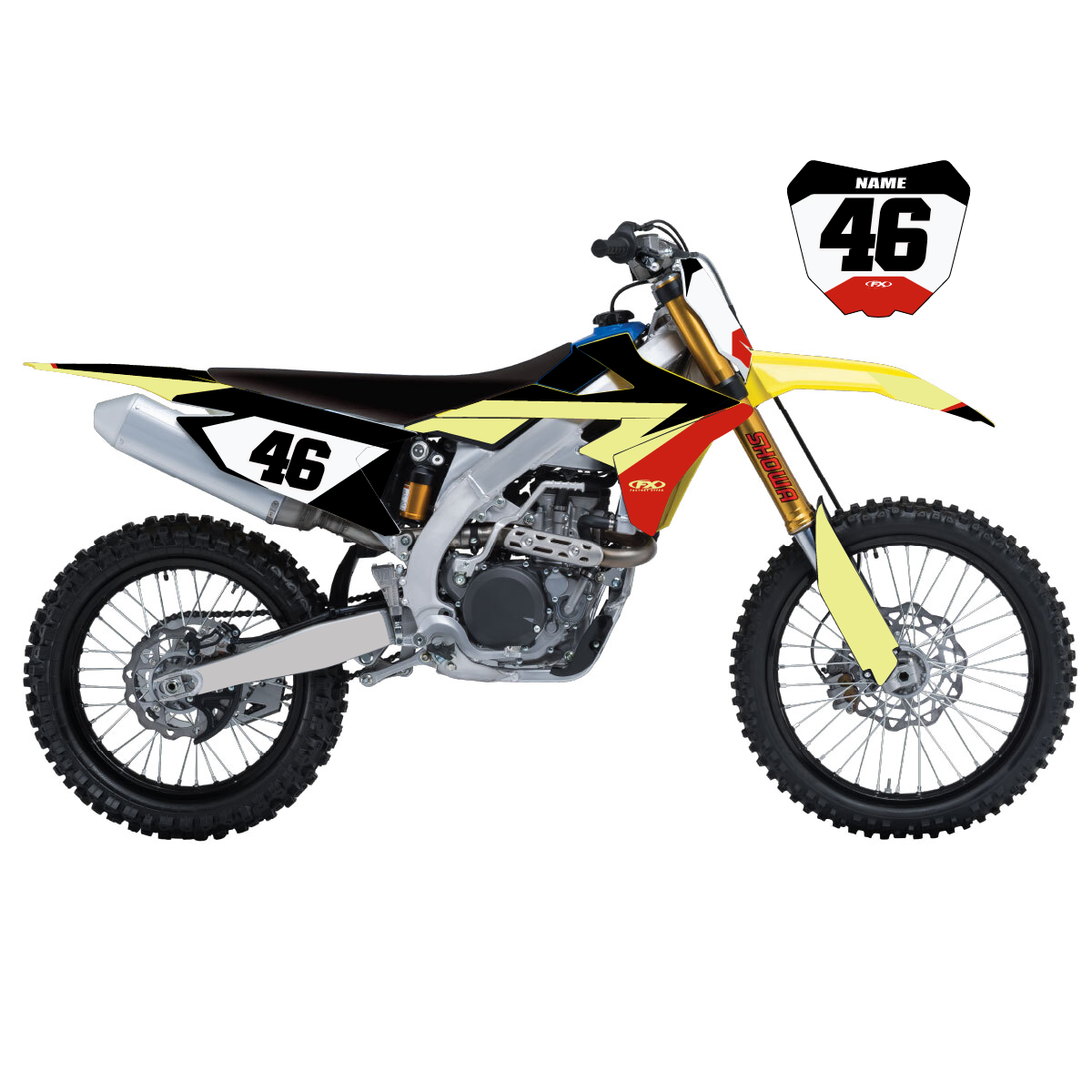 Custom Suzuki SR3 Kit – Factory Effex
